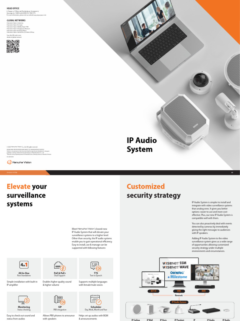 Brochures IP-Audio-System 230412 En | PDF | Loudspeaker | Computing