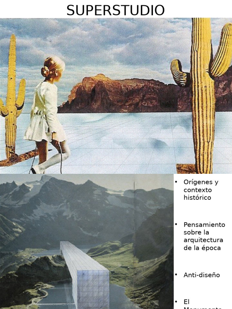 superstudio architecture | PDF | Diseño
