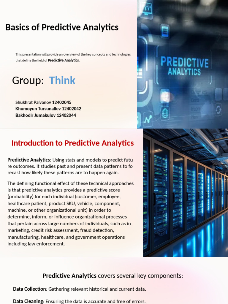 Predictive Analytics | PDF
