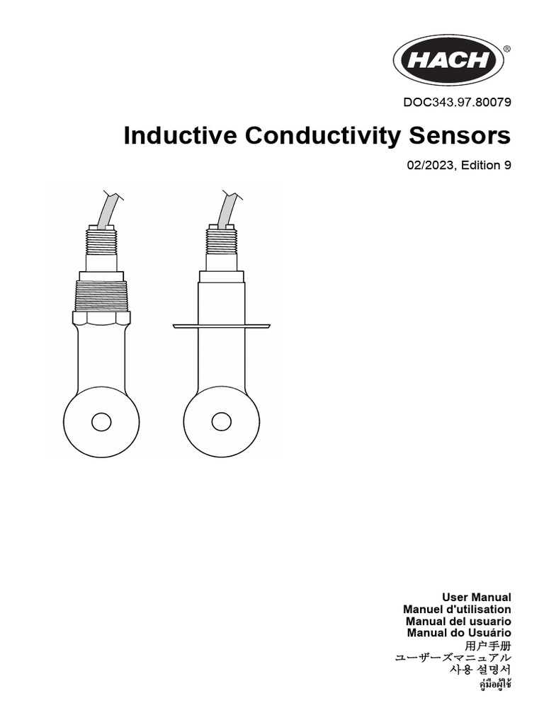 Inductive Conductivity Sensor | PDF | Calibration | Sensor