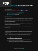 Voltaic X Aimlabs - Weakness-Specific Aim Training Routines | PDF | Technology & Engineering