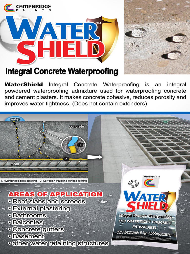 WaterShield Tech Data | PDF