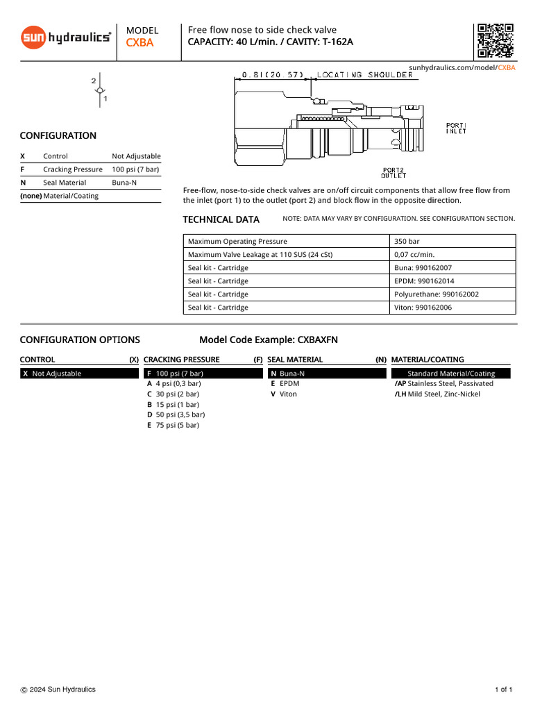 CXBAXFN_en_metric_a4 | PDF | Valve | Equipment