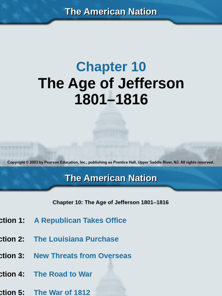 Jefferson's Presidency and Louisiana Purchase | PDF | Lewis And Clark ...