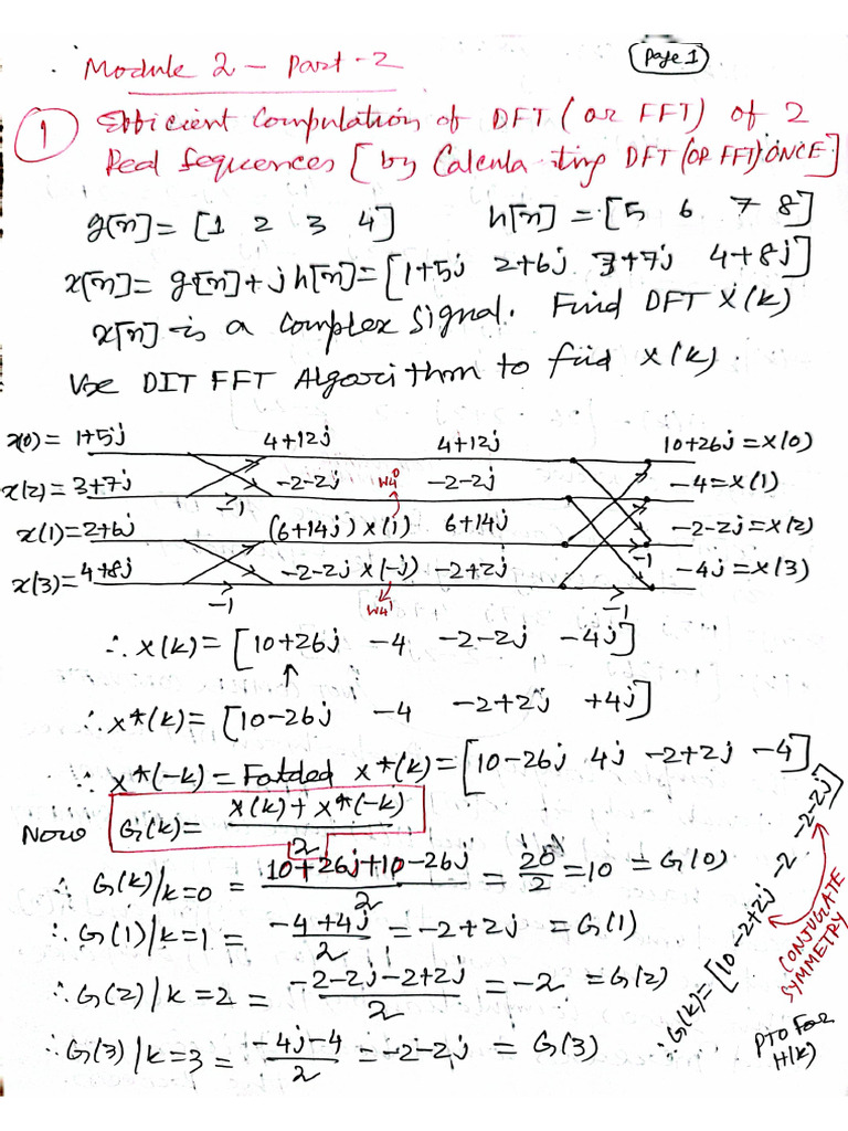 EFFICIENT COMPUTATION OF DFT N POINT AND 2N POINT | PDF