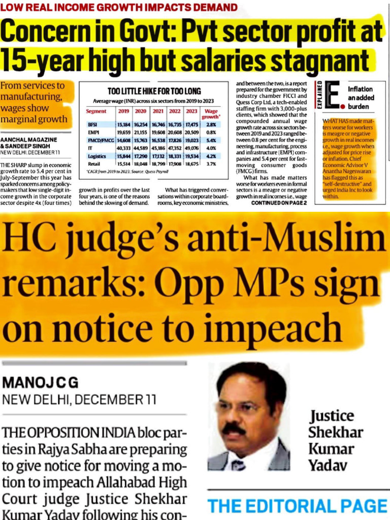 Dna News Artcile on 12 Dec 2024 | PDF