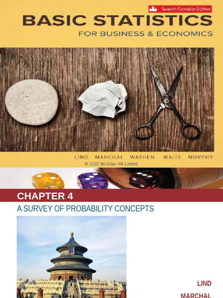 PPT_Ch 04 Stats | PDF | Statistics | Probability