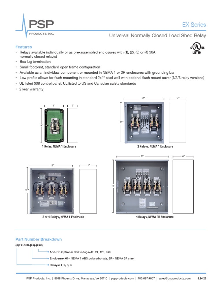 Universal Load Shed Relay Solutions | PDF