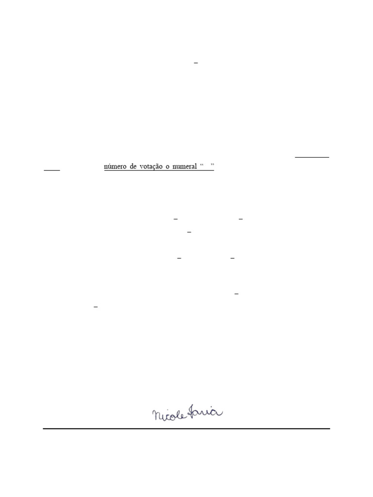 Registro de Chapa OAB/RJ 2024 | PDF