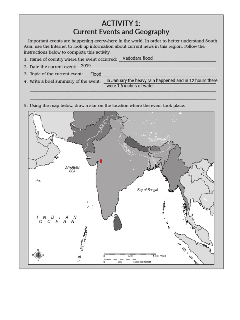 Current Events in South Asia Activity | PDF | Tropical Meteorology ...