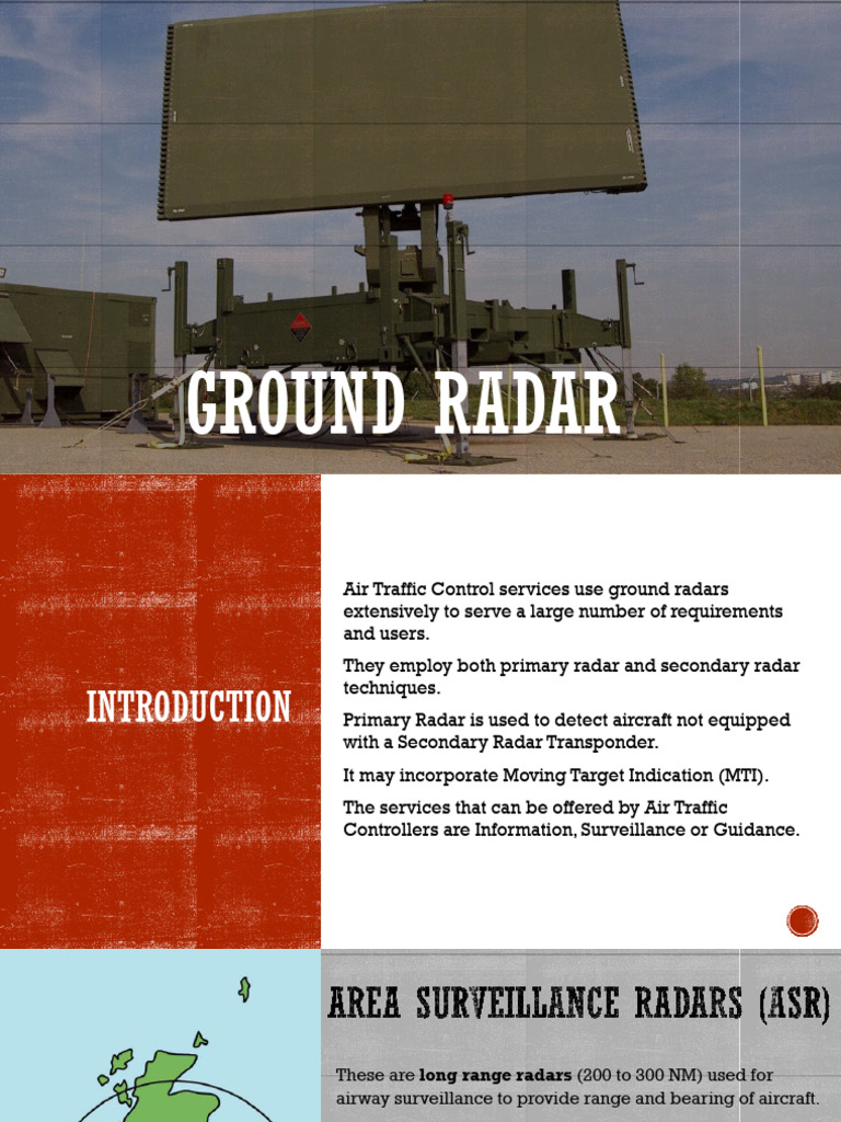 1 - 09 - Ground Radar and AWR - RadioNav | PDF | Radar | Antenna (Radio)