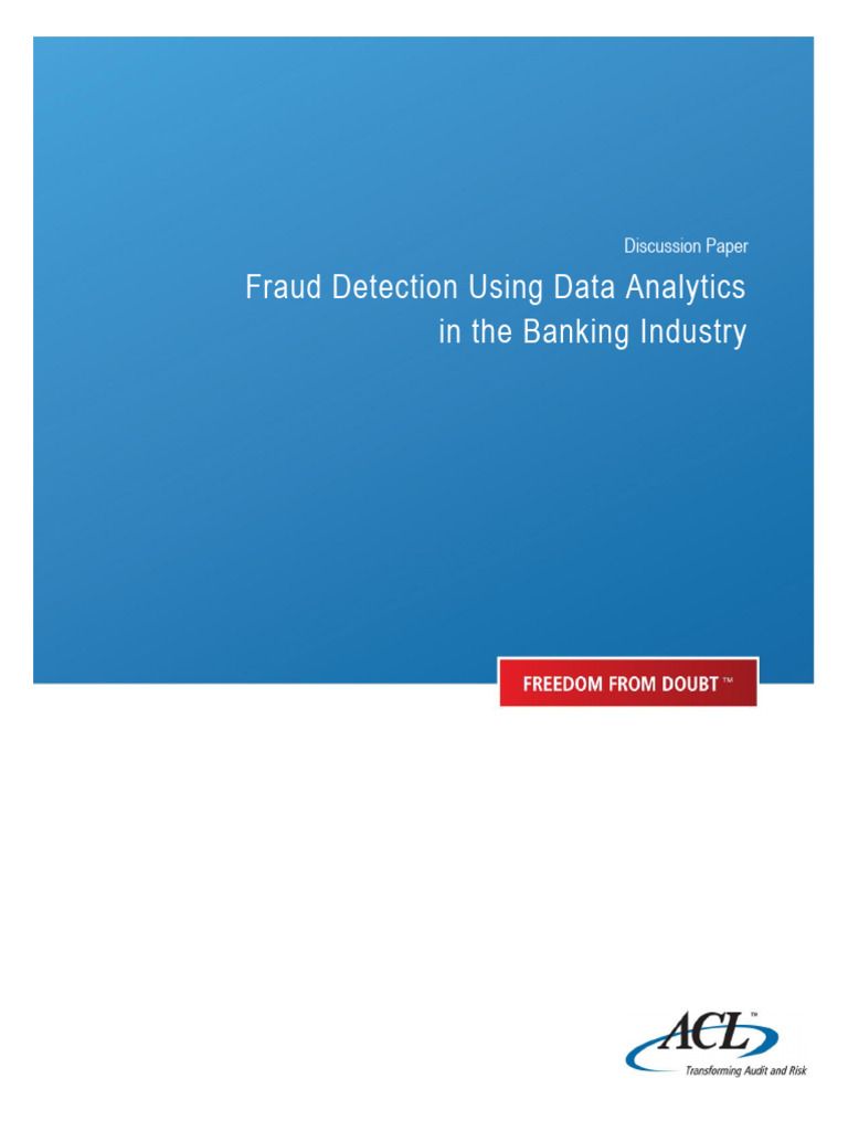 DP Fraud Detection BANKING | PDF | Internal Audit | Audit