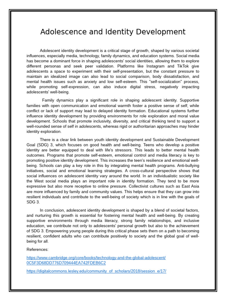 Activity 7_Maglajos | PDF | Adolescence | Identity (Social Science)