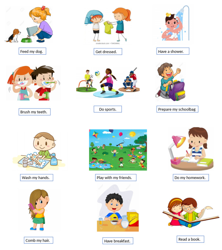 OW3 - U1 - Before - After Daily Routine | PDF