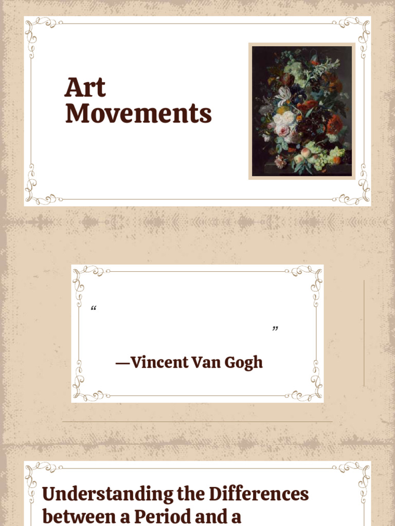 Art-movements | PDF | Expressionism | Abstract Art