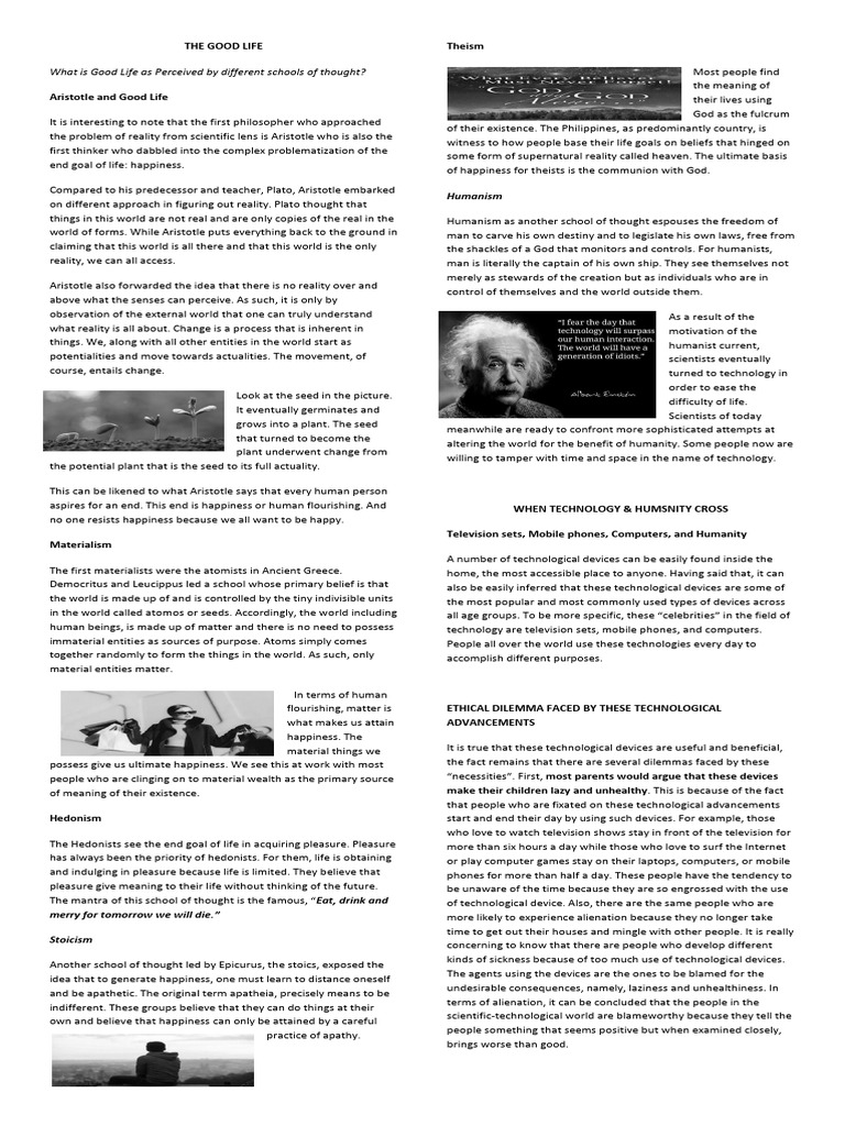 STS REVIEWER | PDF | Hedonism | Pleasure