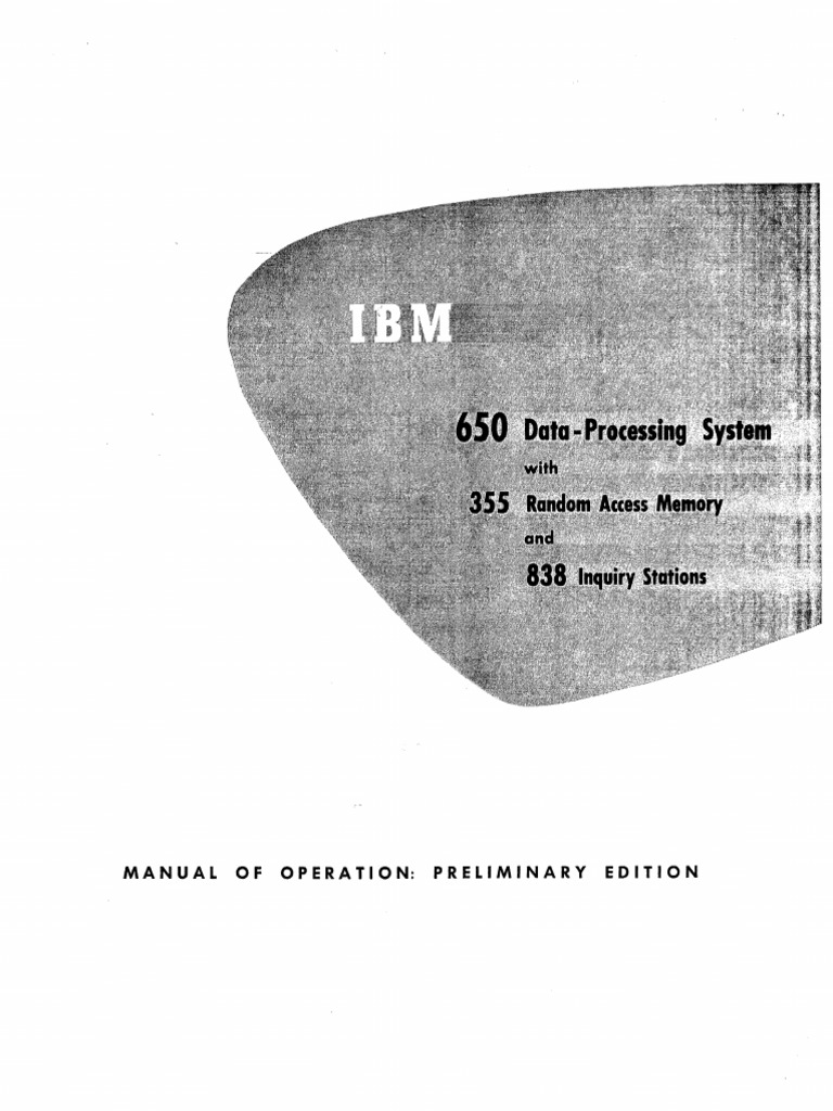 Ibm 22-6270-1 | PDF