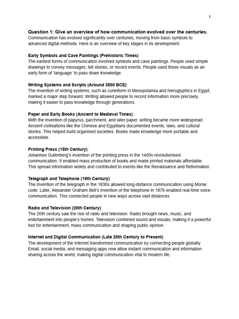 EC Notes_Doc 2 | PDF | Communication | English Language
