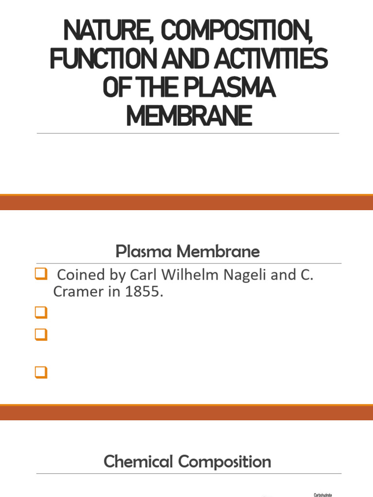 plasma_membrane | PDF | Cell Adhesion | Cell Signaling