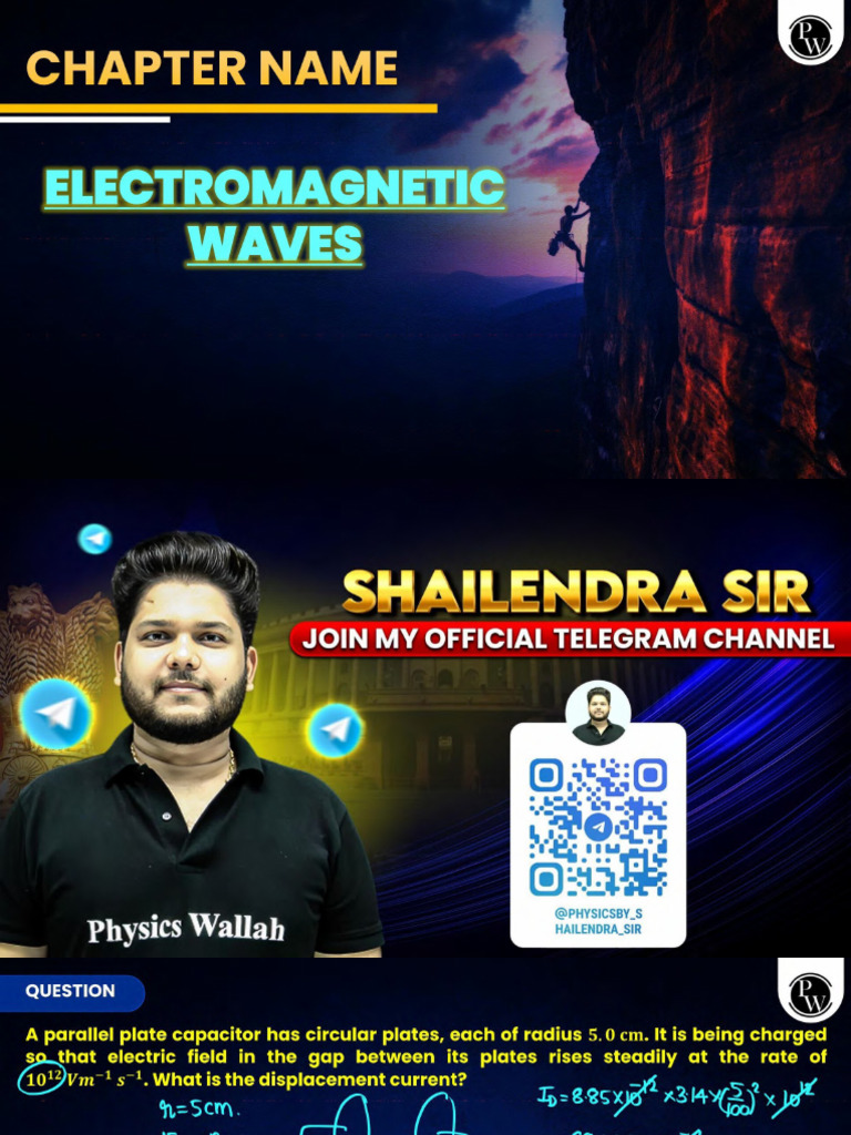 CH8 Electromagnetic Waves Final Questions | PDF