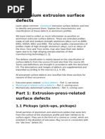 Aluminum Extrusion Process Guide | PDF | Extrusion | Ingot