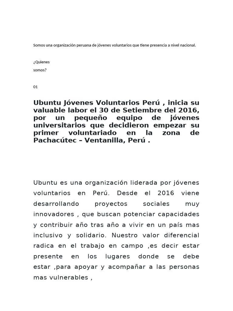 Brochure Ubuntu | PDF