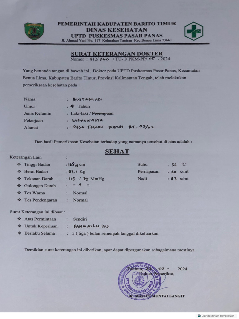 Suket Kesehatan - Bustaniadi | PDF