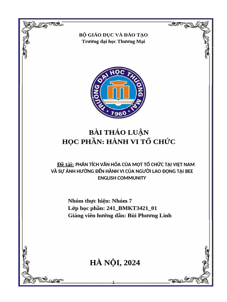 Word - NHÓM 7 - HVTC | PDF