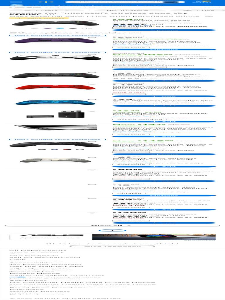 Microsoft Xbox Wireless Controllers Sale | PDF | Walmart | Computing