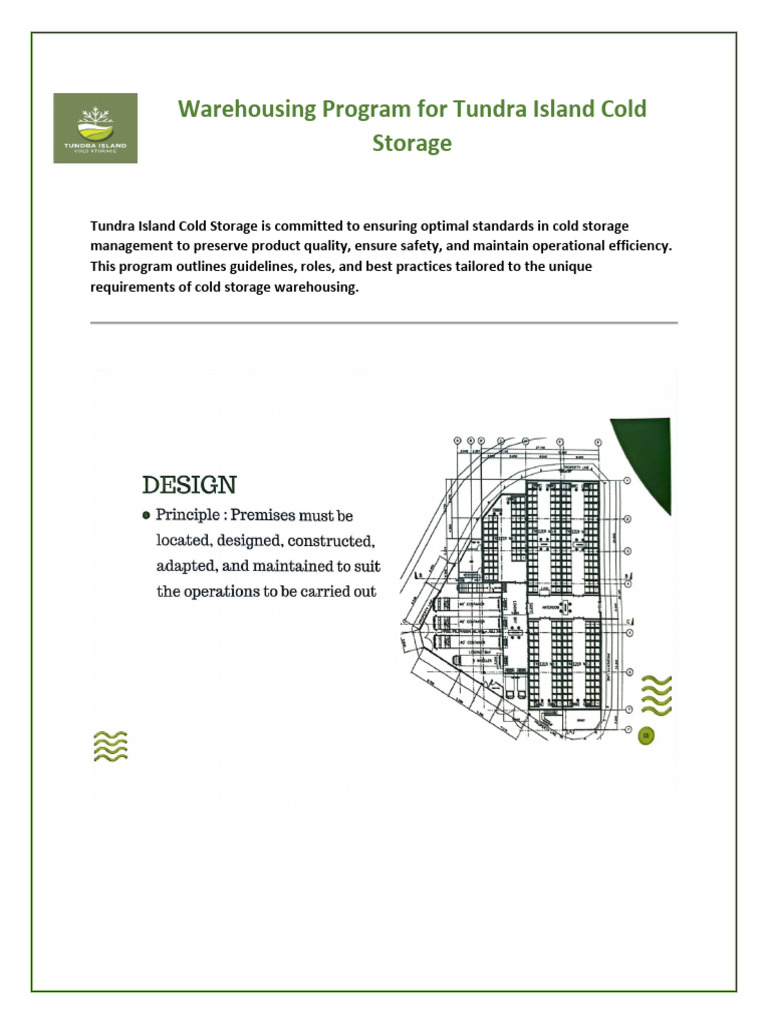Cold Storage Warehousing Guide | PDF | Warehouse | Public Toilet