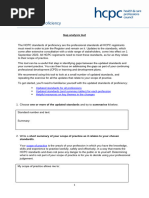 HCPC Standards for Physiotherapists | PDF | Physical Therapy | Caregiver