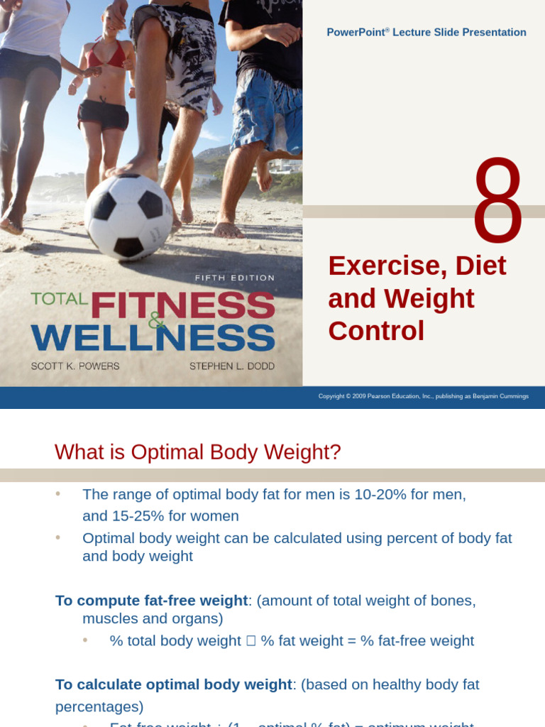 Exercise, Diet and Weight Control 8 | PDF | Bulimia Nervosa | Weight Loss