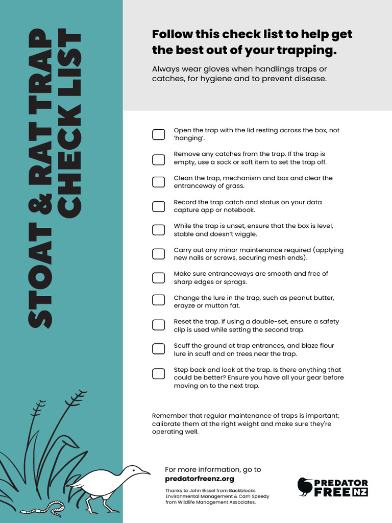 PFNZ_Stoat_and_Rat_Checklist | PDF