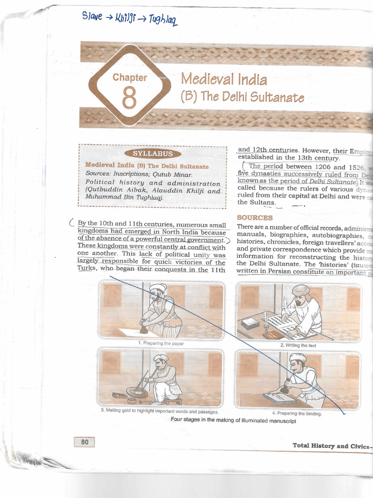 History the Delhi Sultanate | PDF