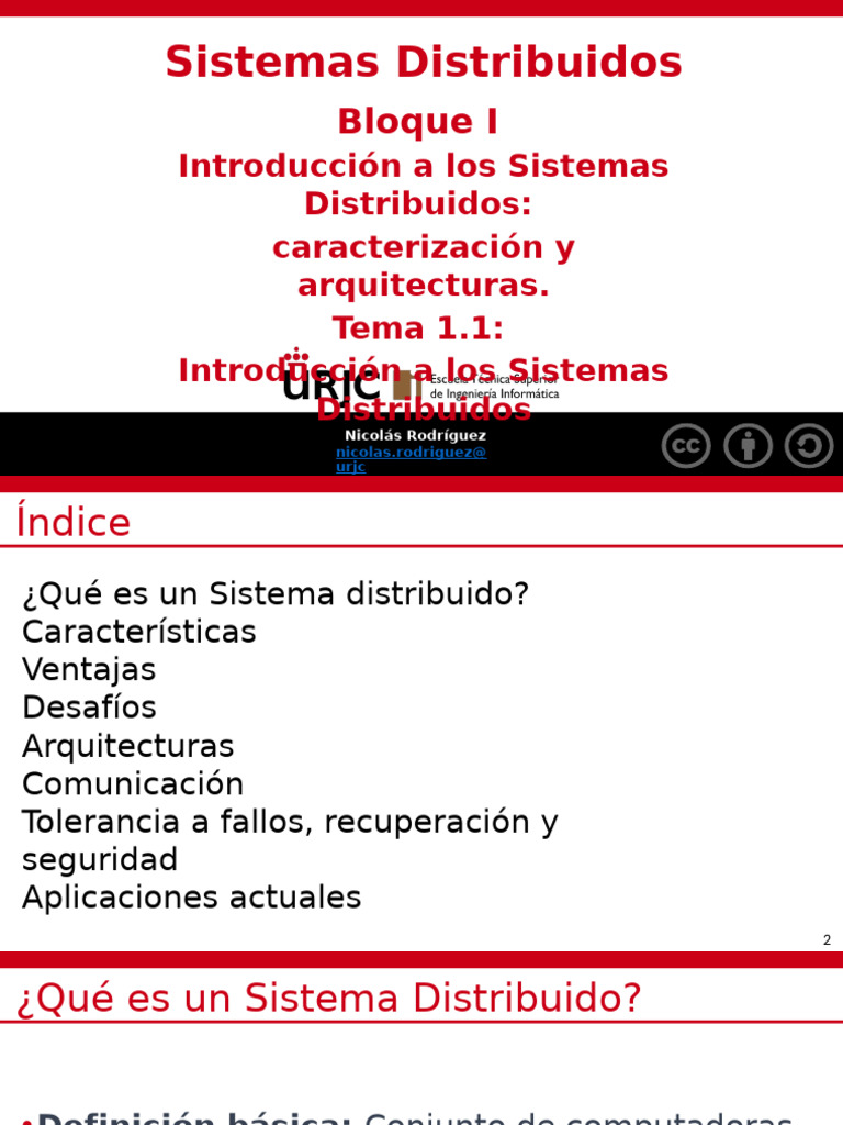 Tema 1.1 - Introducción A Los SSDD | PDF | Computación en la nube ...