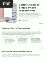 Single Phase Double Wound Transformers | PDF | Transformer | Inductor