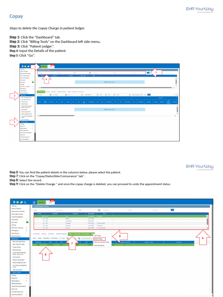 Copay Help File | PDF