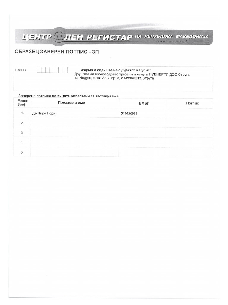 FW FWD ZP Obrazec | PDF