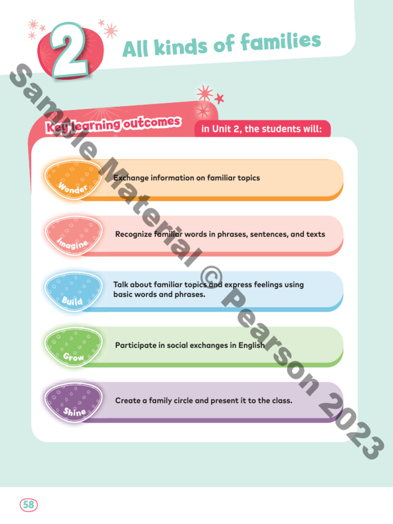Rise and Shine L1 U2 - Teacher's Book AmE | PDF | Question | Vocabulary