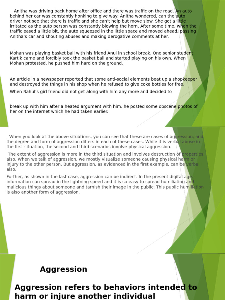 Aggression | PDF | Aggression | Violence