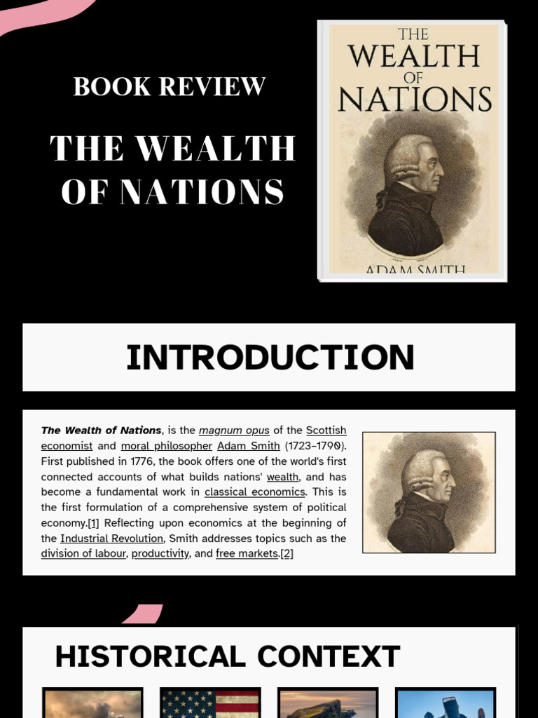 Book Review of Wealth of Nations | PDF | The Wealth Of Nations | Economics