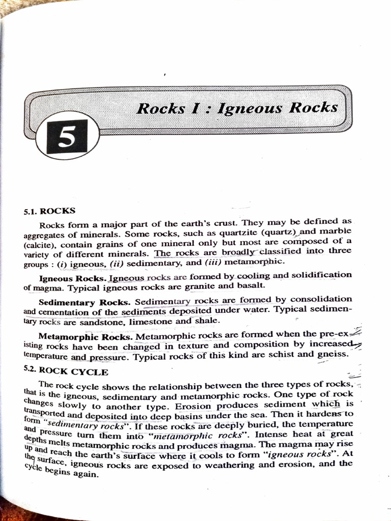 Igneous Rocks | PDF | Igneous Rock | Rock (Geology)