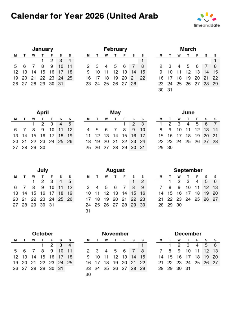 United Arab Emirates 2026 | PDF