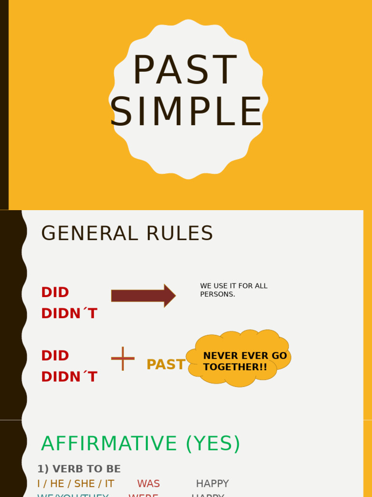 Past Simple | PDF