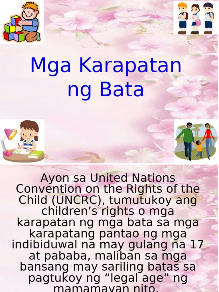 Karapatan Bata | PDF