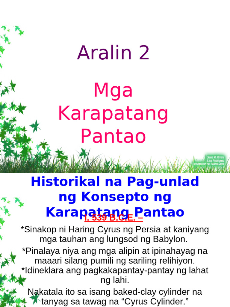 Karapatang Pantao | PDF