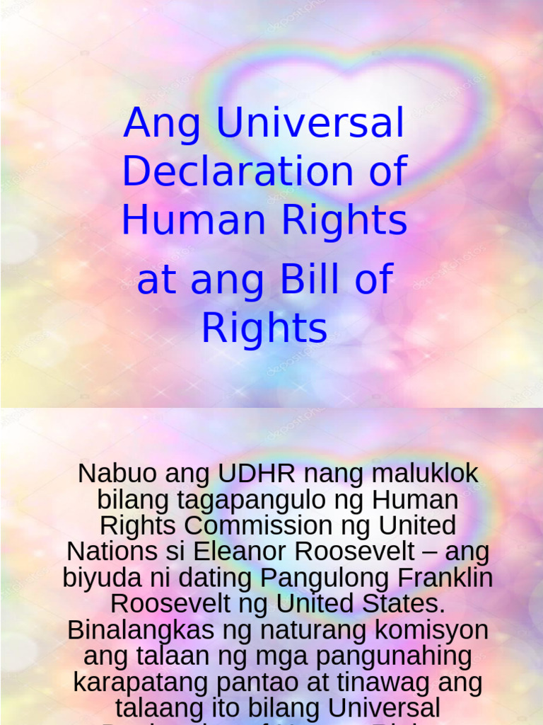 UDHR | PDF