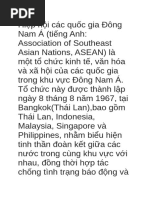 Tiến trình gia nhập ASEAN của Timor Leste | PDF