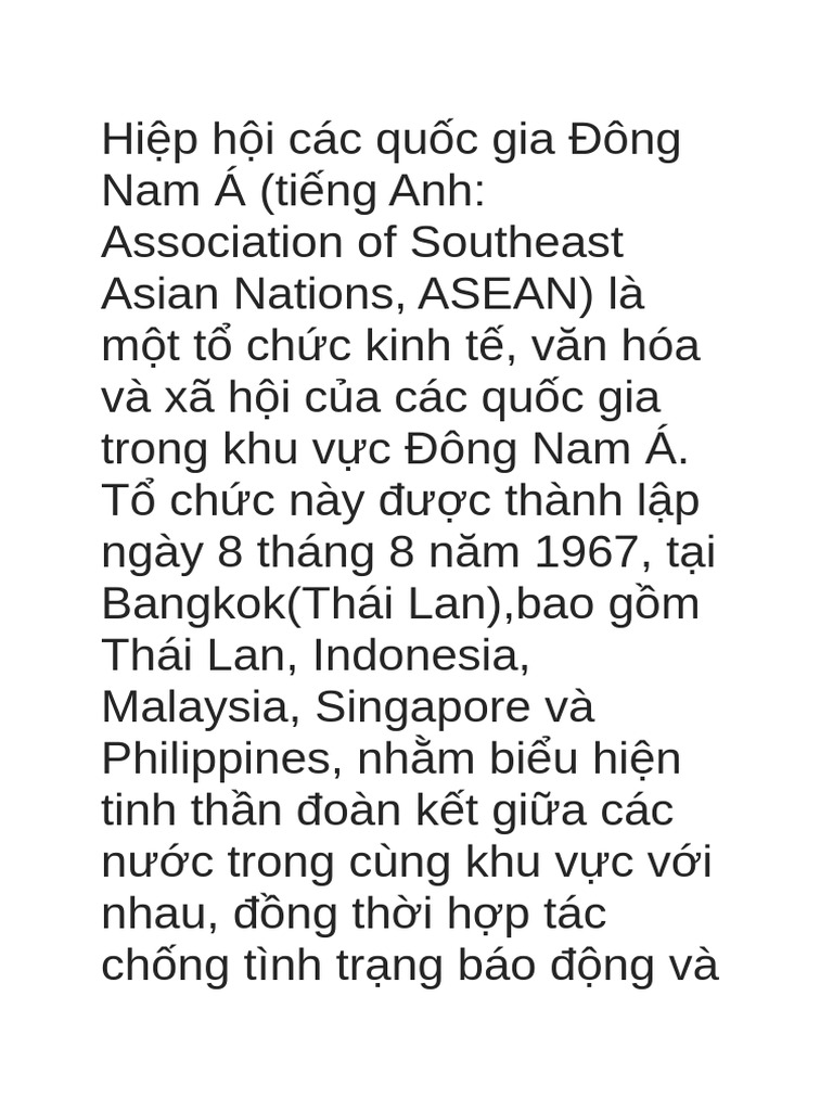 Vietnam and ASEAN 2 | PDF