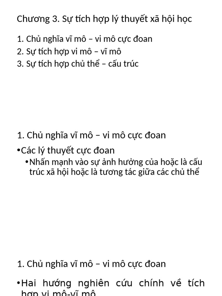 Tt Lt Xhh 6. Tich Hop 2024 | PDF